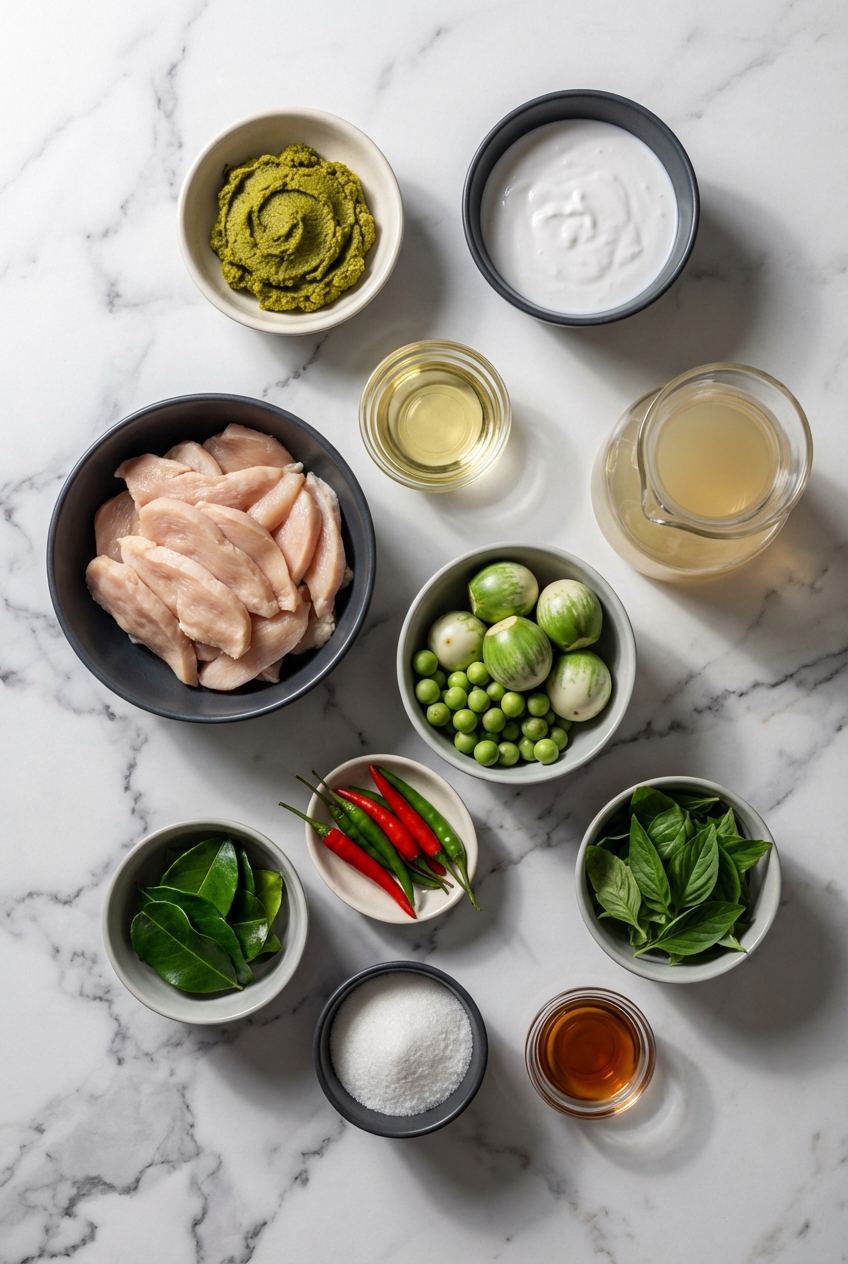 Réussir Le Curry Vert Au Poulet Authentique Et Parfumé