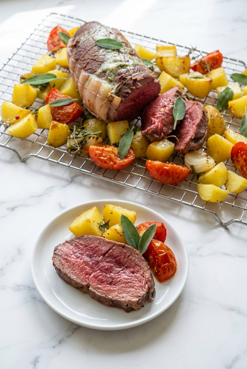 Réussir Le Meilleur Rôti De Boeuf Au Four Juteux Et Tendre