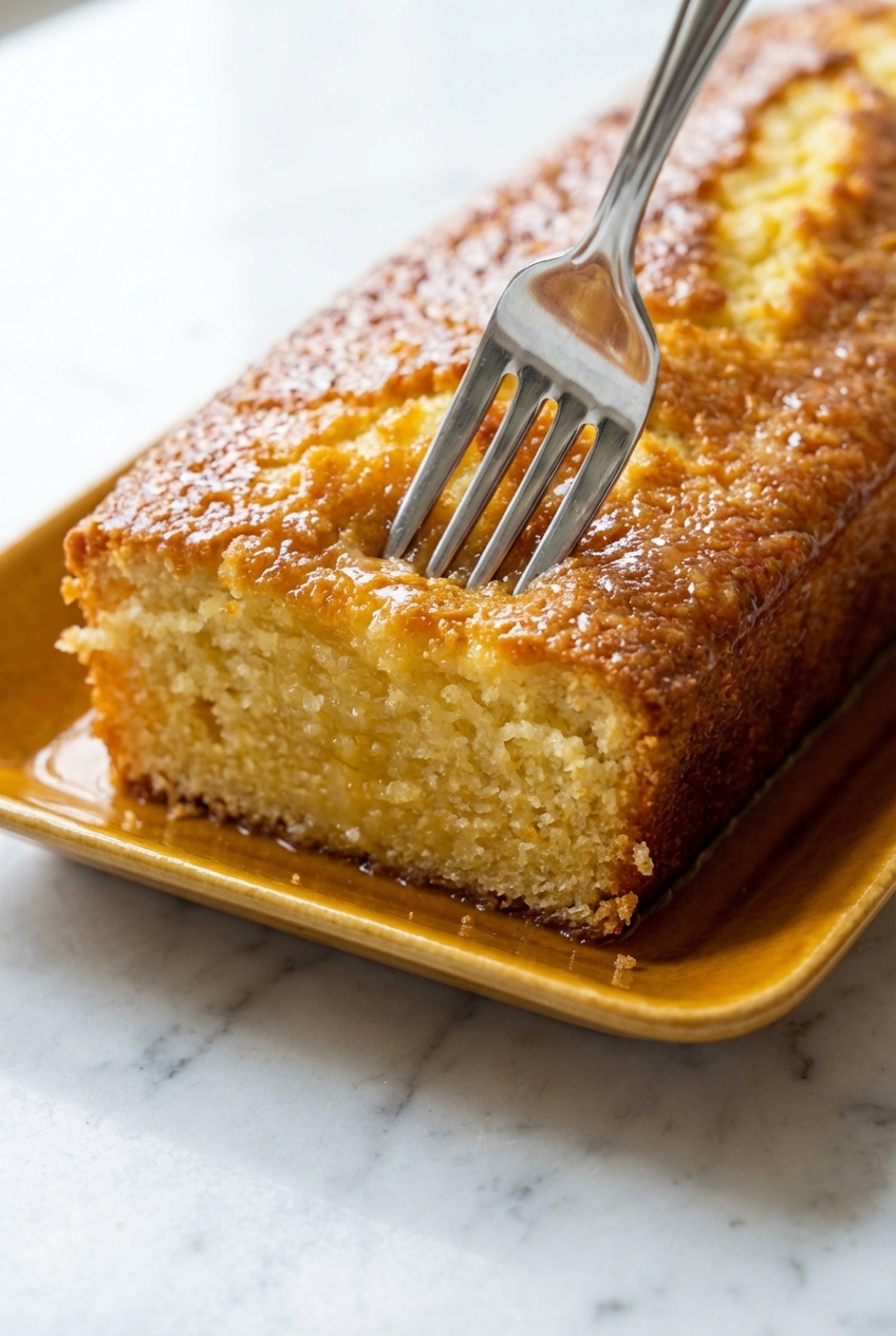 Cake à L'orange Ultra Moelleux Et Son Secret De Pâtissier