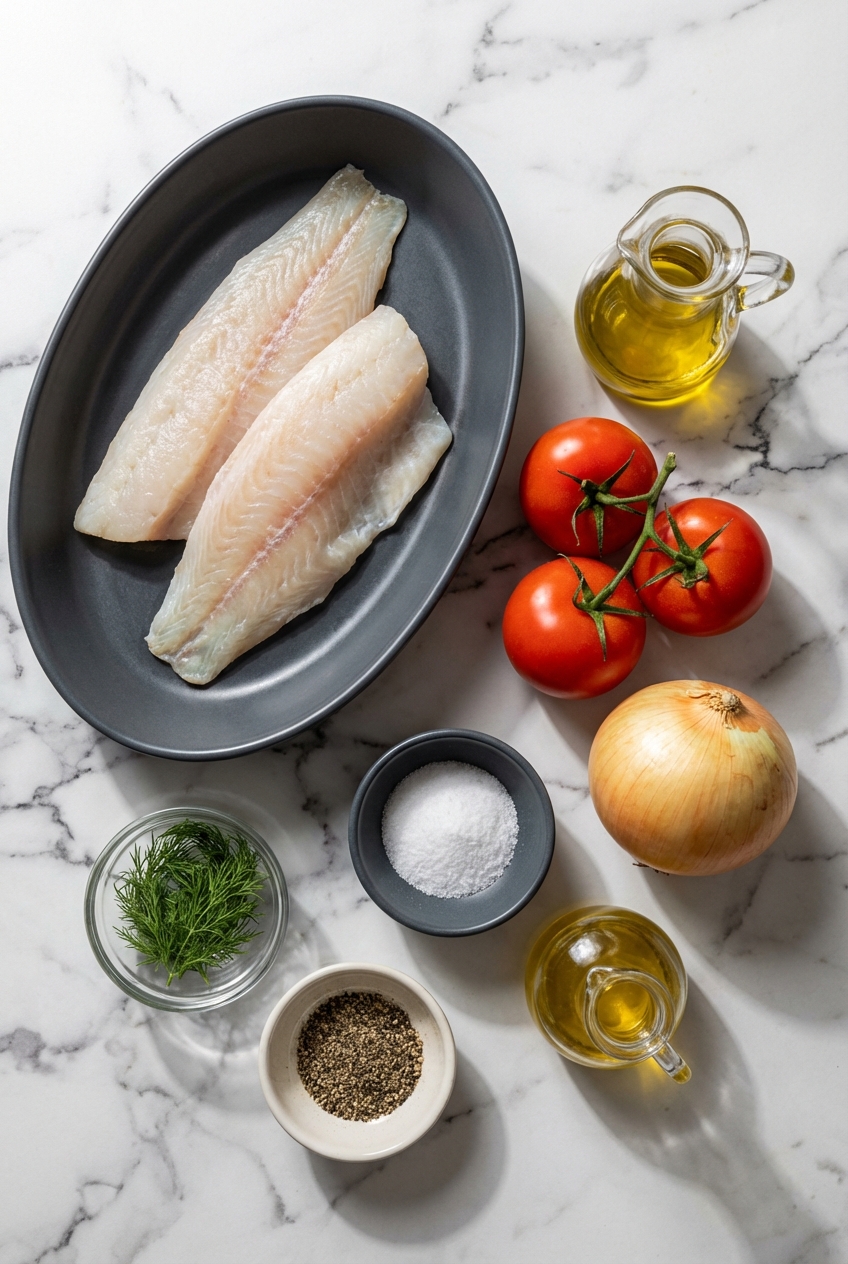 Filet De Poisson Au Four Parfait Pour Un Dîner Sain Et Rapide