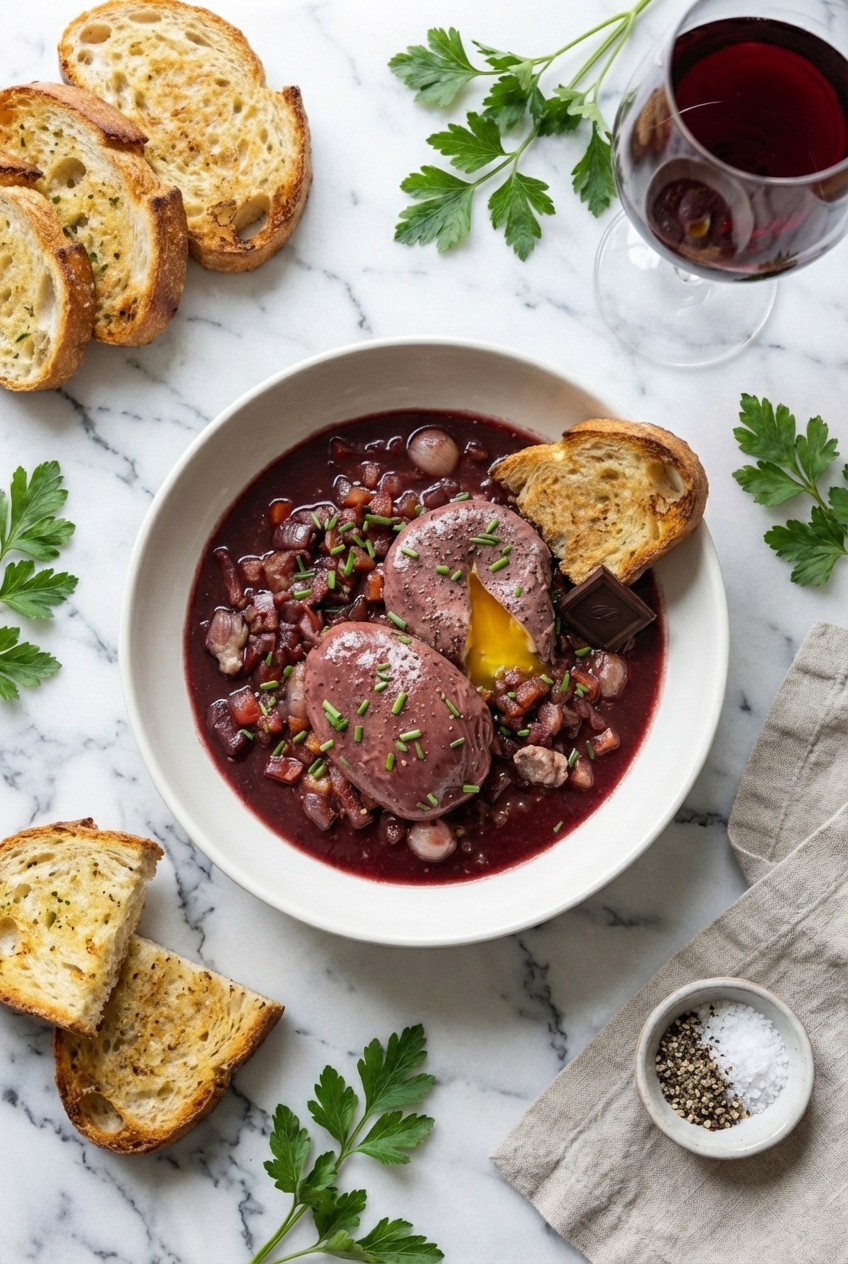Recette Oeufs En Meurette Inratable Aux Secrets De Chef