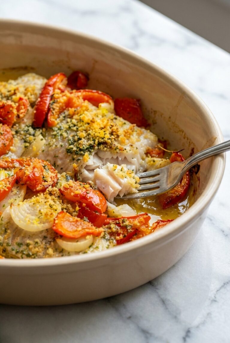 Filet De Poisson Au Four Parfait Pour Un Dîner Sain Et Rapide