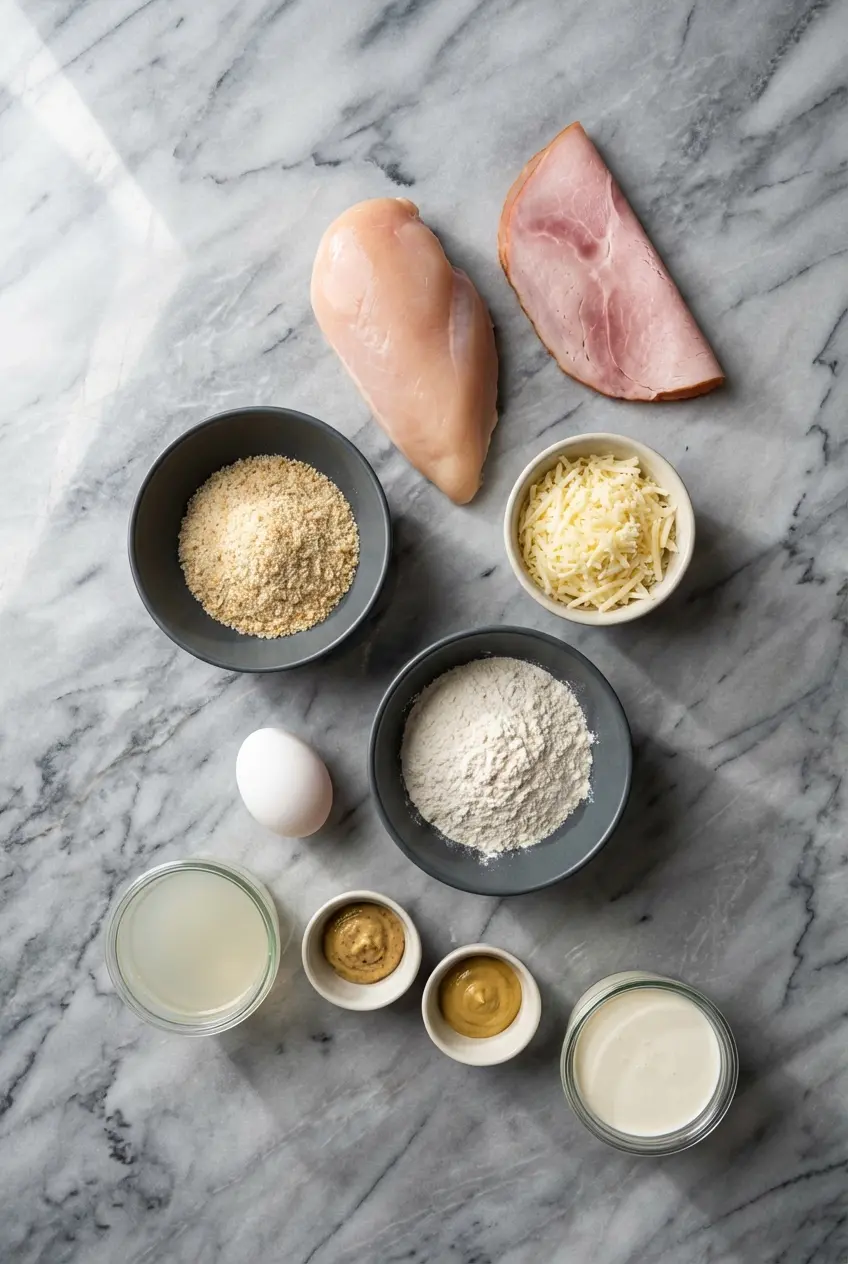 Cordon Bleu Revisité Au Comté AOP Et Noisettes